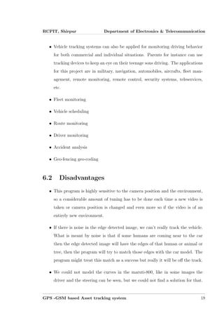 gps gsm based vehicle tracking system seminar | PDF