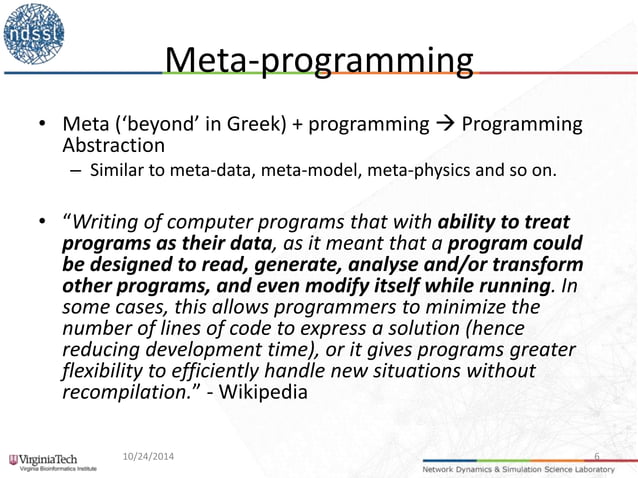 Exploring metaprogramming using Ruby language | PPT