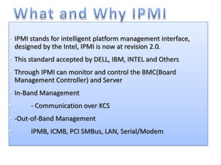 Harsha s ipmi_tool_osi | PPTX