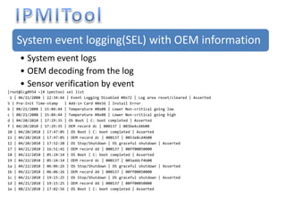 Harsha s ipmi_tool_osi | PPTX