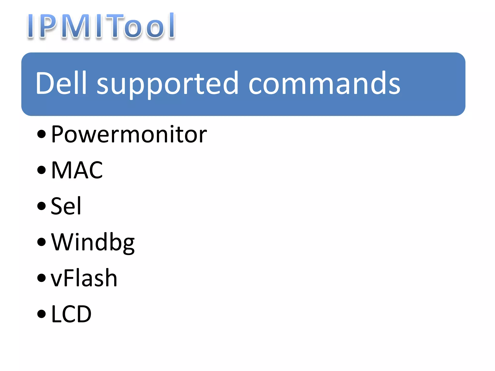 Harsha s ipmi_tool_osi | PPTX