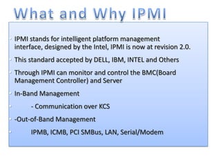 Harsha s ipmi_tool_osi | PPTX