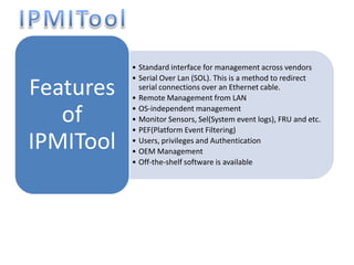 Harsha s ipmi_tool_osi | PPTX
