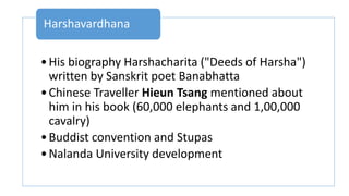 Harshavardhana | PPTX