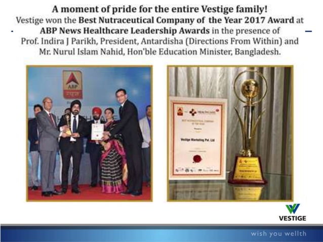 vestige new PP T HARSHA | PPT