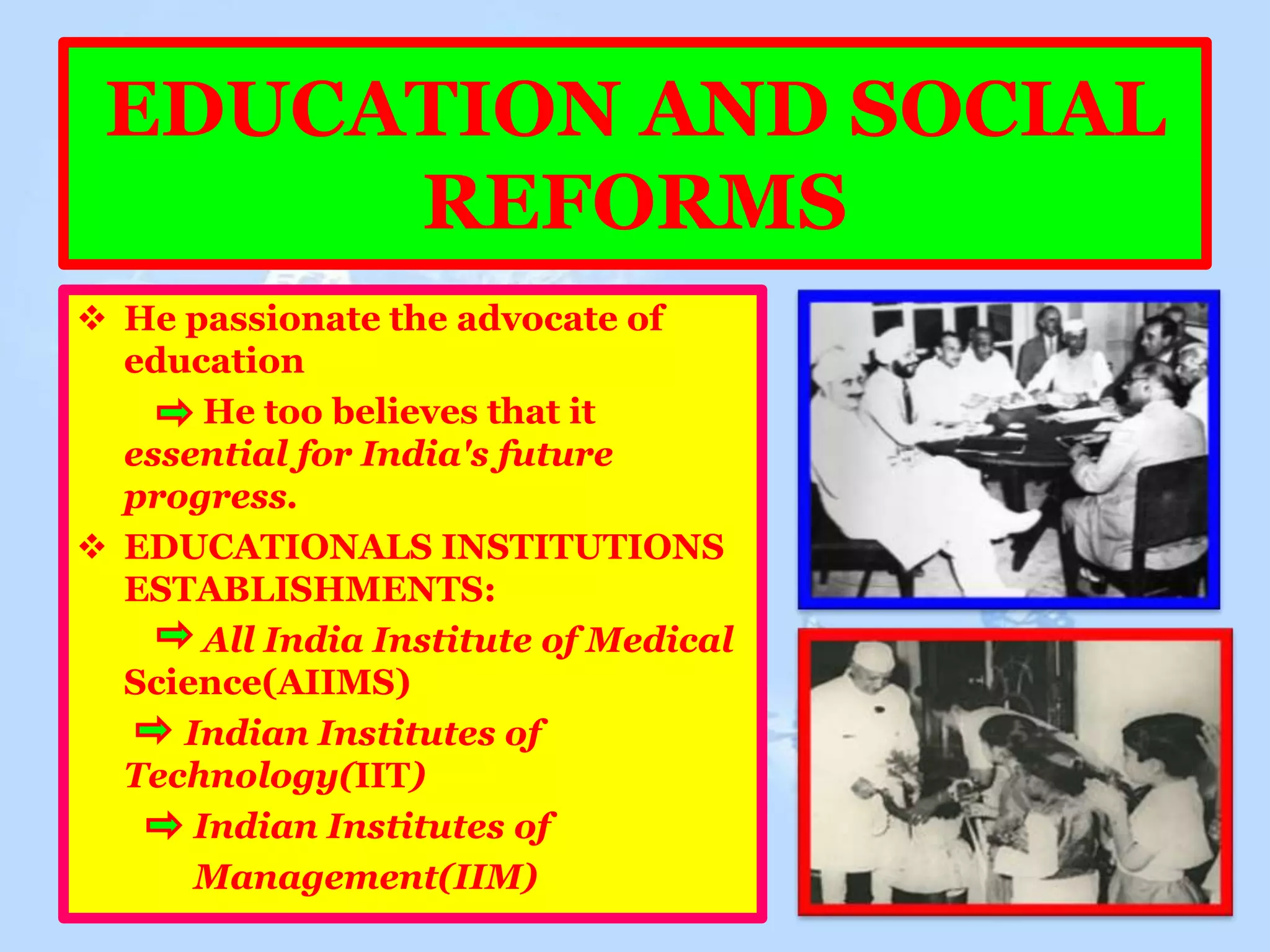 Harsh computer pt jawahar lal nehru ppt | PPTX