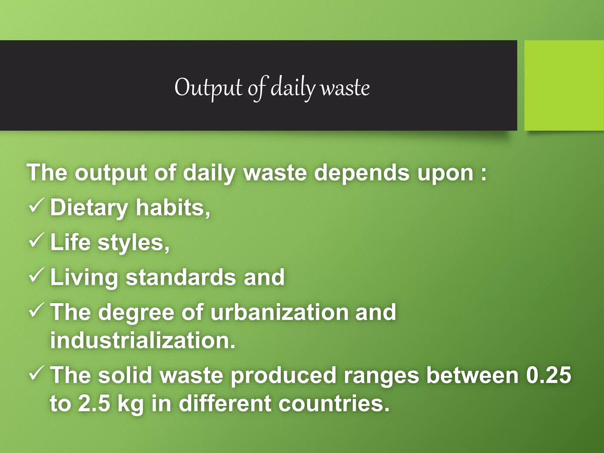 Disposal of wastes | PPTX
