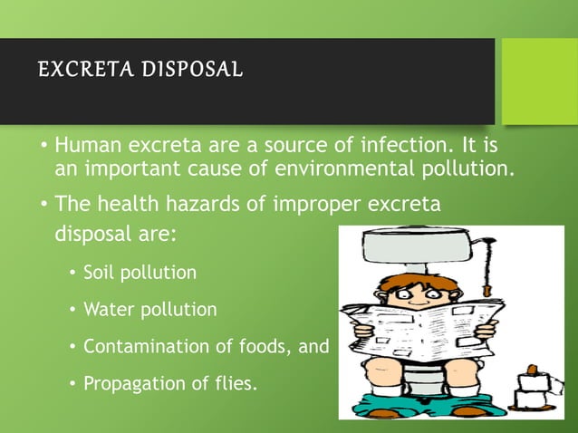 waste disposal, excreta disposal, sewage disposal | PPTX | Gardening ...