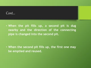 waste disposal, excreta disposal, sewage disposal | PPTX