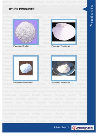 Harshil Fluoride, Vapi, Stannous Fluoride | PDF | Chemistry | Science