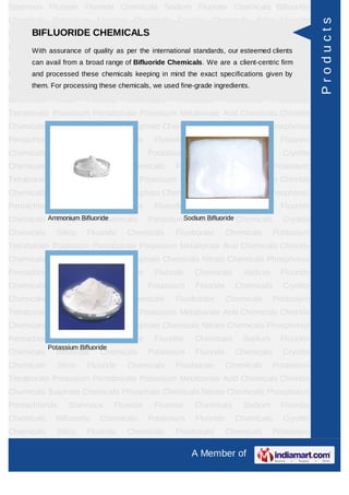 Harshil Fluoride, Vapi, Stannous Fluoride | PDF | Chemistry | Science