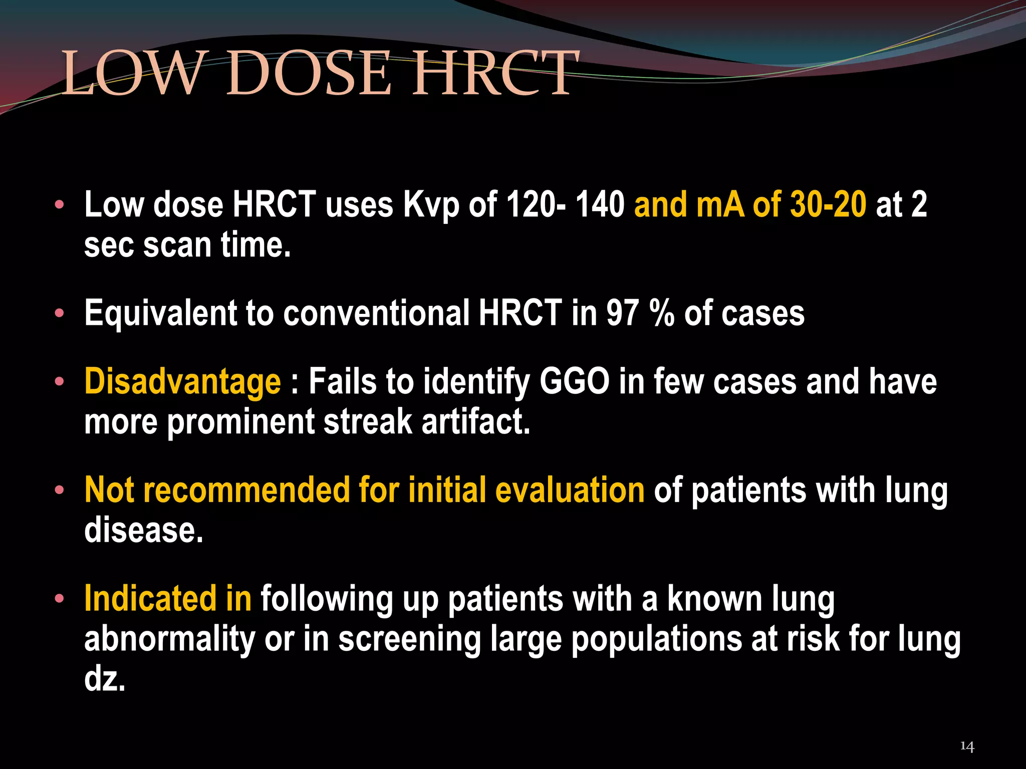 DR Harshil Radiology HRCT | PPT