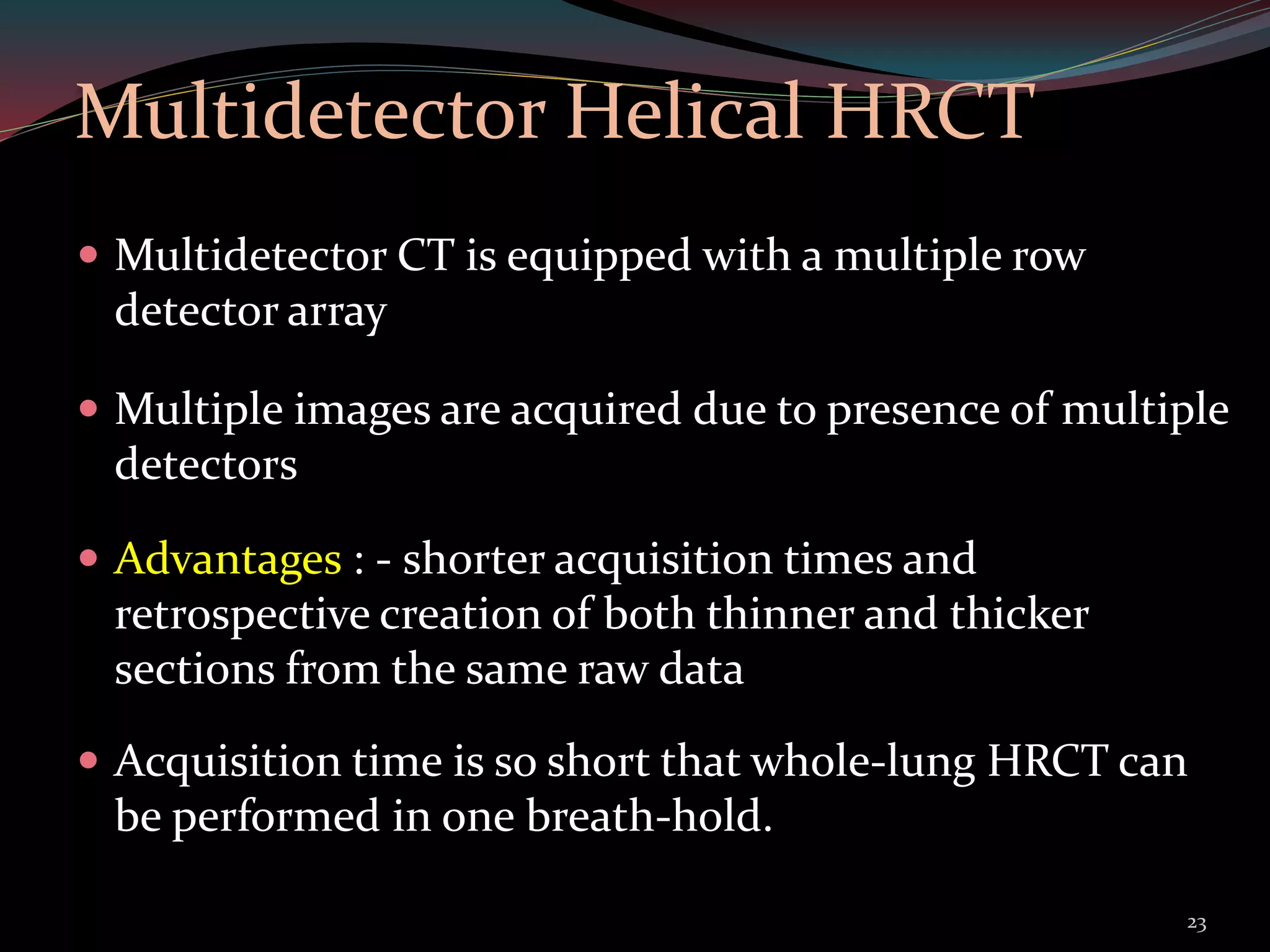 DR Harshil Radiology HRCT | PPT
