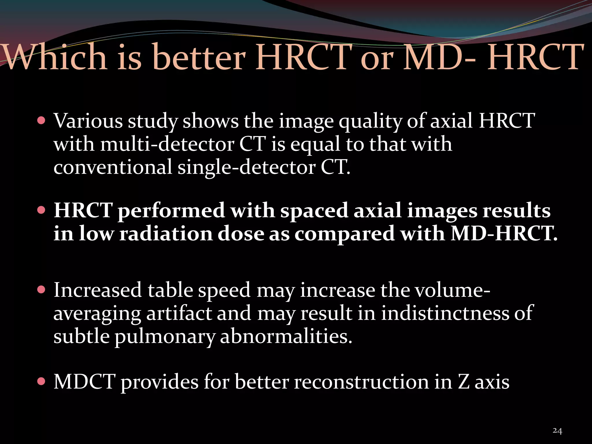 DR Harshil Radiology HRCT | PPT