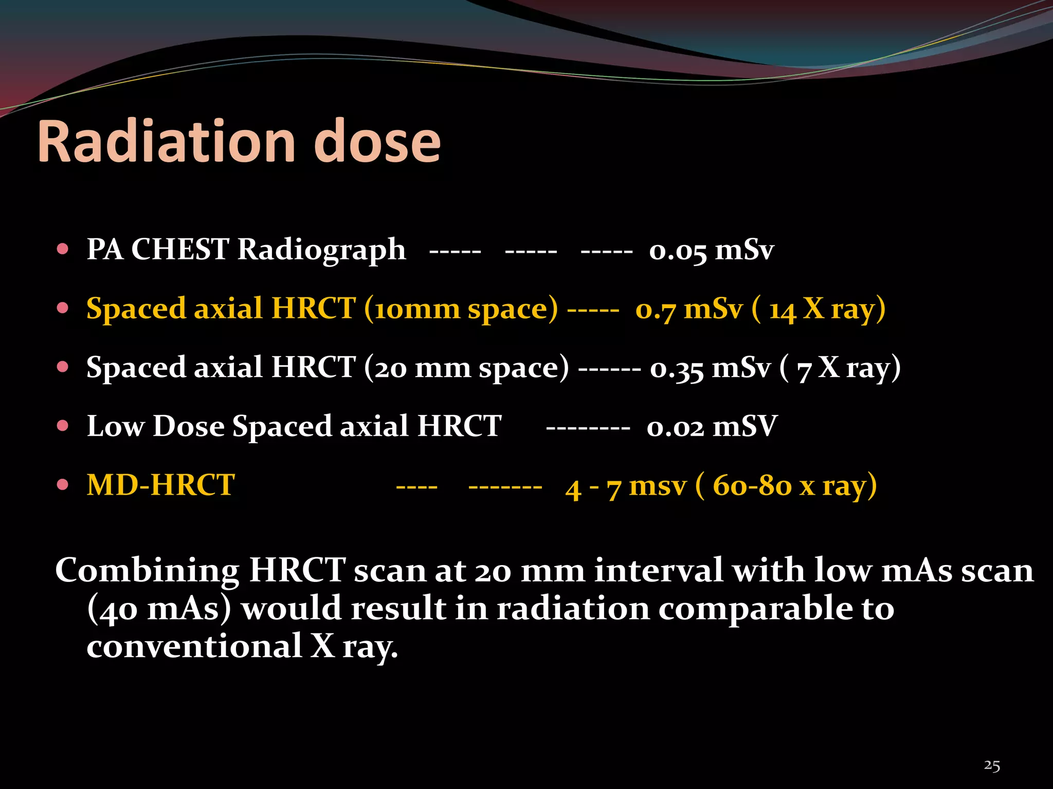DR Harshil Radiology HRCT | PPT