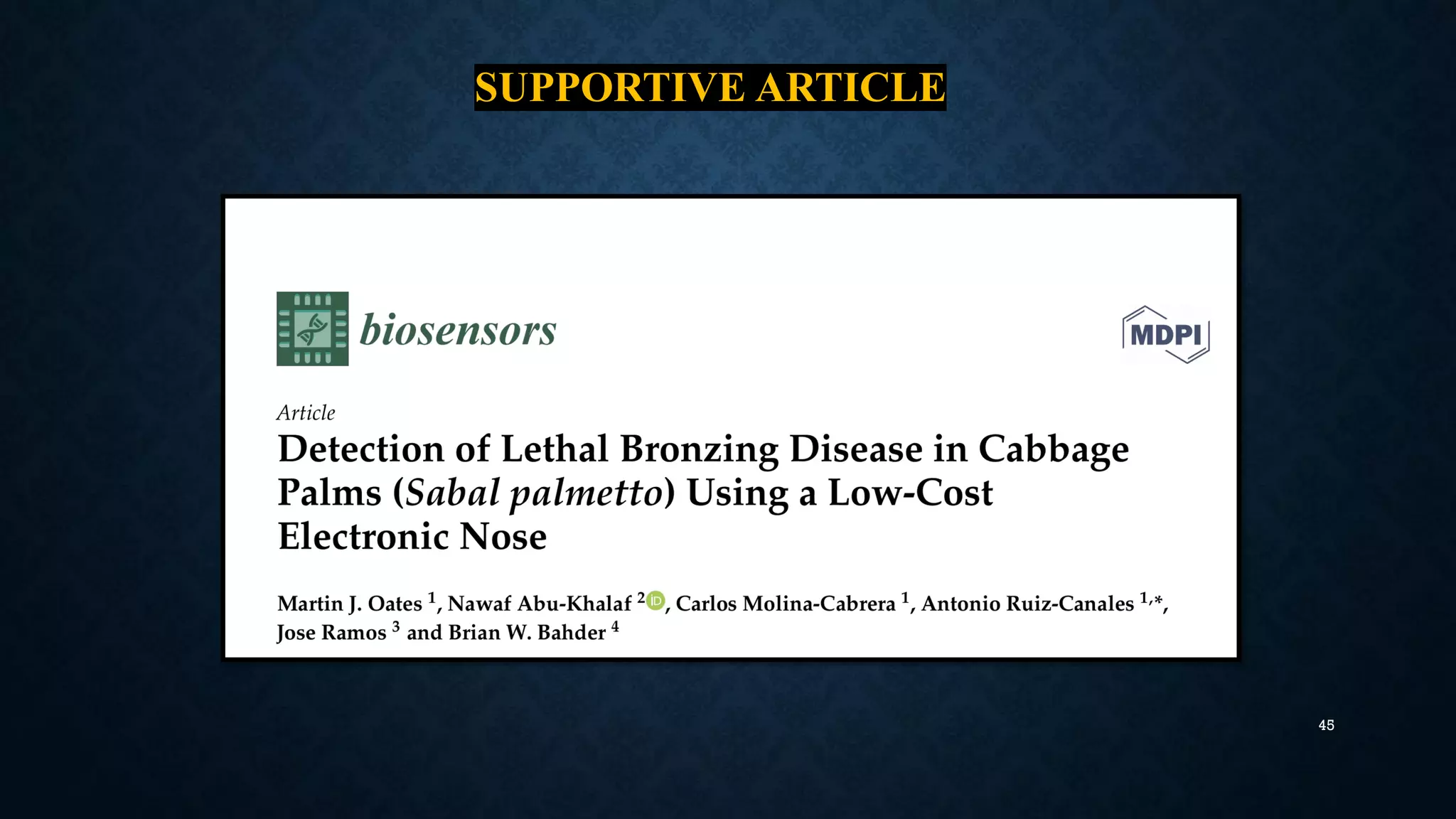Biosensors in plant pathogen detection | PDF