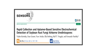 Biosensors in plant pathogen detection | PDF