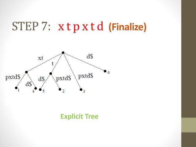 Suffix Tree and Suffix Array | PPTX