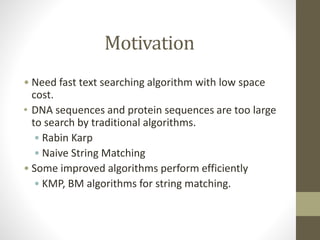 Suffix Tree and Suffix Array | PPTX