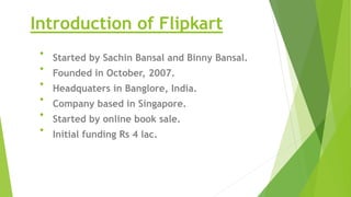 Flipkart and Amazon Business Model.. MBA | PPTX