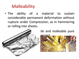 Mechanical Properties of Dental Materials | PPTX