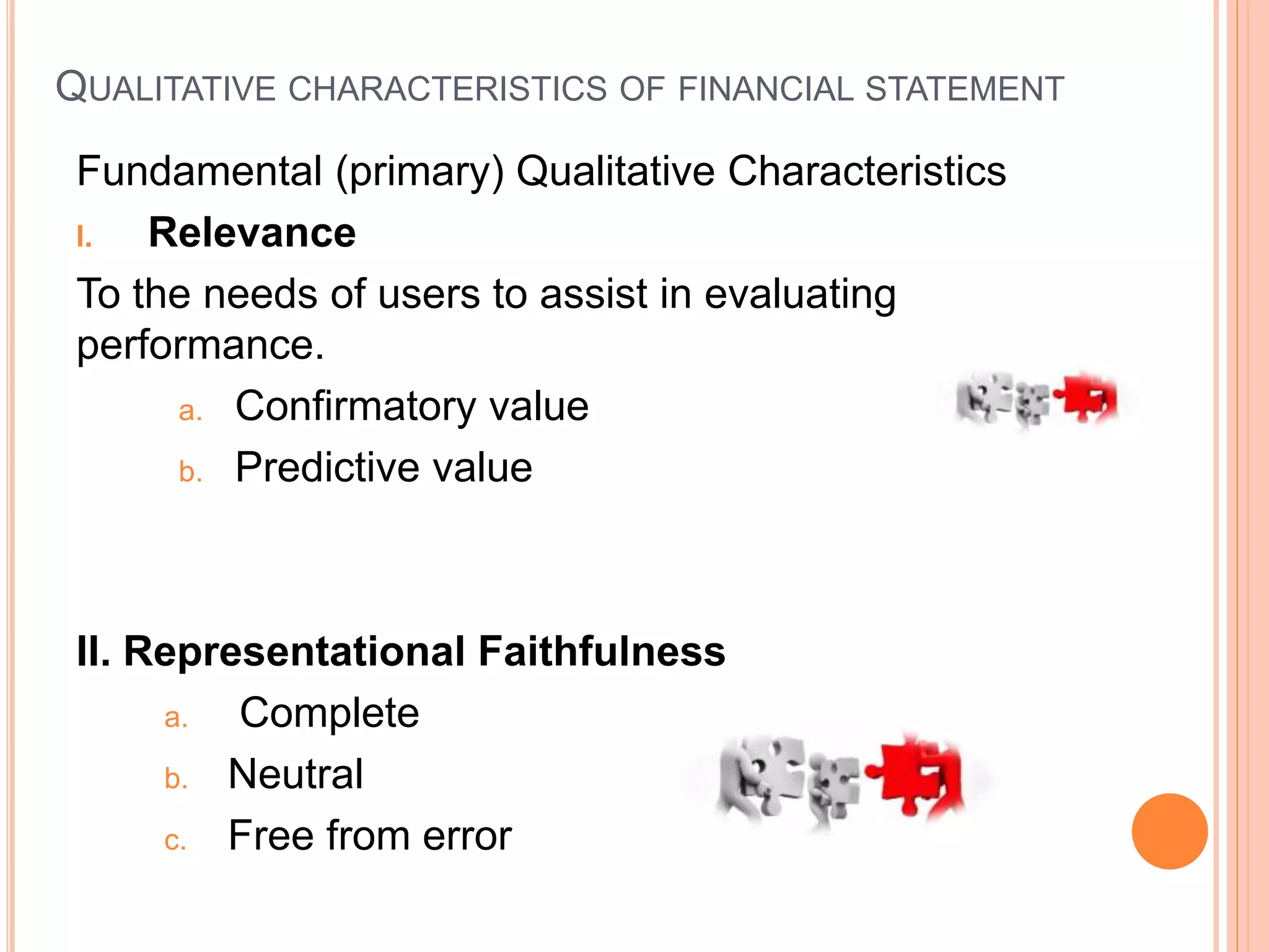 FINANCIAL STATEMENT-MEANING,OBJECTIVE AND QUALITATIVE CHARACTERISTICS ...