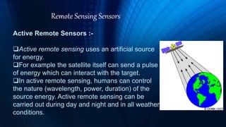 remote sensing | PPTX | Geography | Science