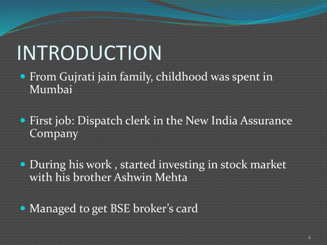 Harshit mehta scam(1) (1) | PPT
