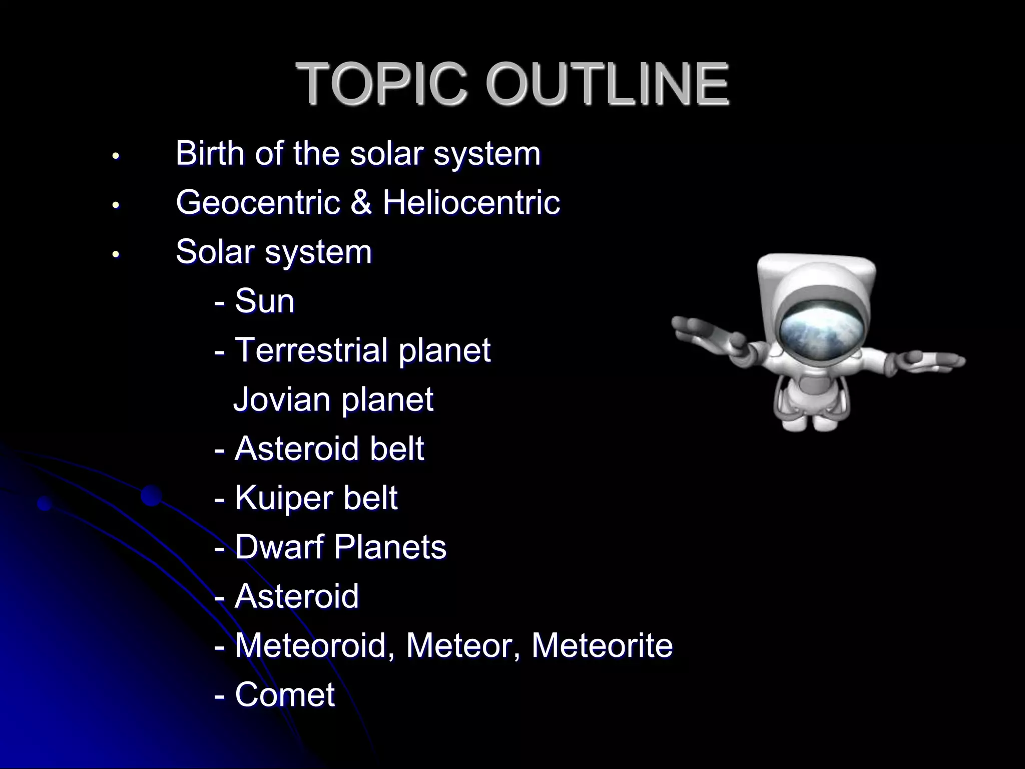 THE SOLAR SYSTEM THIS PPT IS BEST FOR ALL STUDENTS | PPT