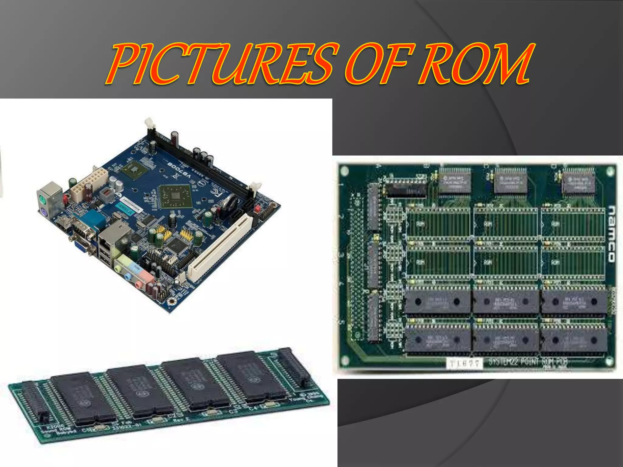 Difference between RAM and ROM | PPTX