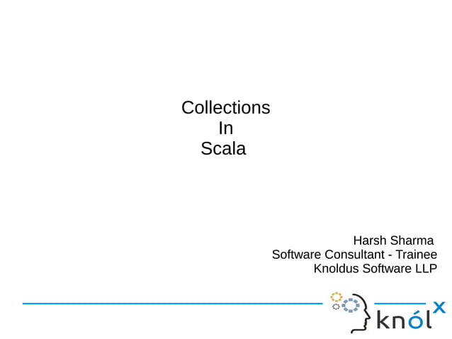 Collections In Scala | PPT