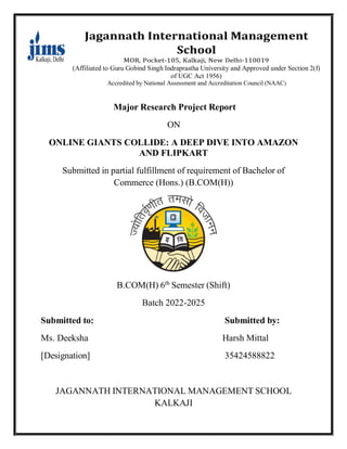 Harsh Mittal major project 24th April 2025 | PDF