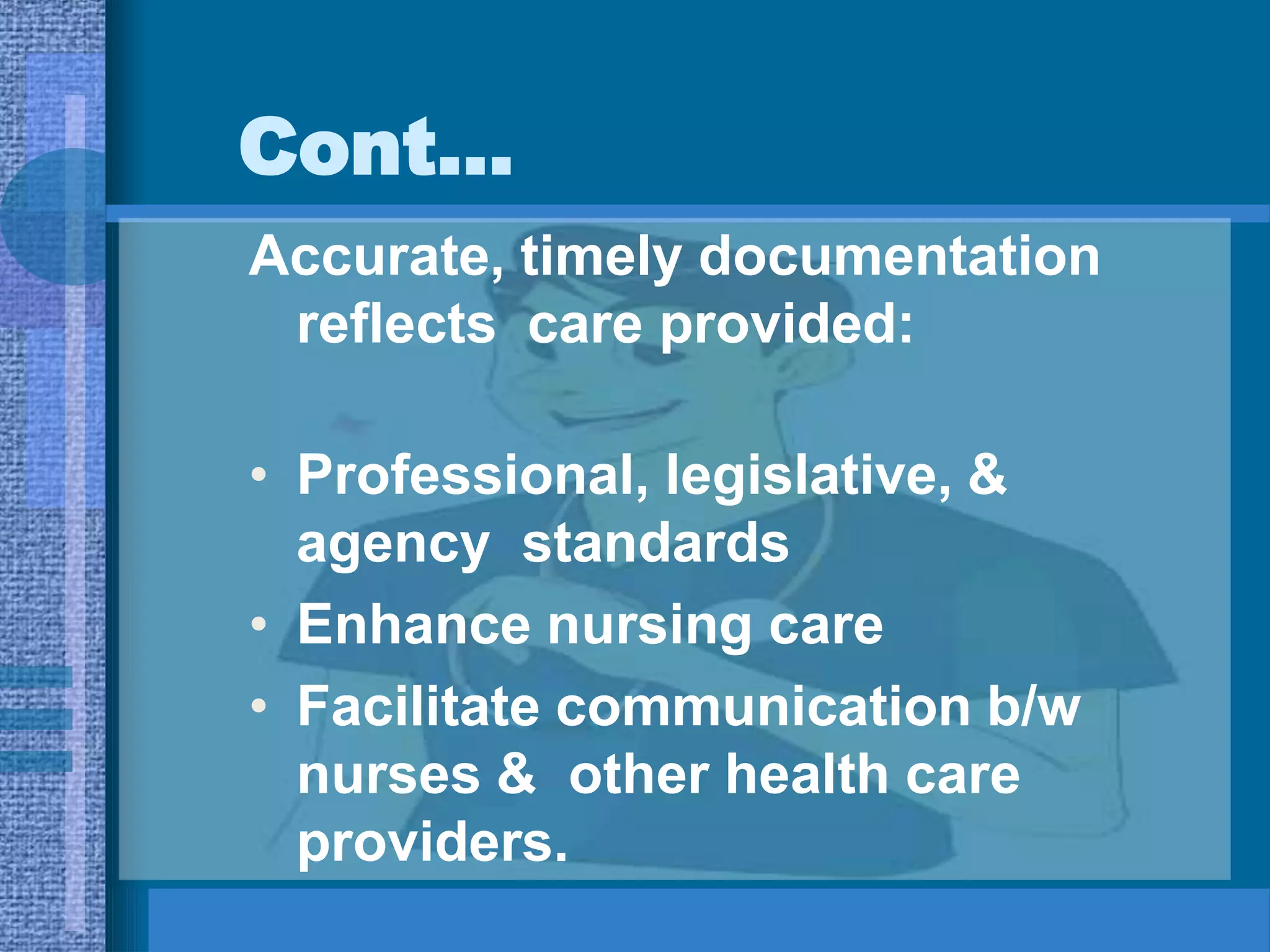 DOCUMENTATION OF NURSING PROCESS | PPT