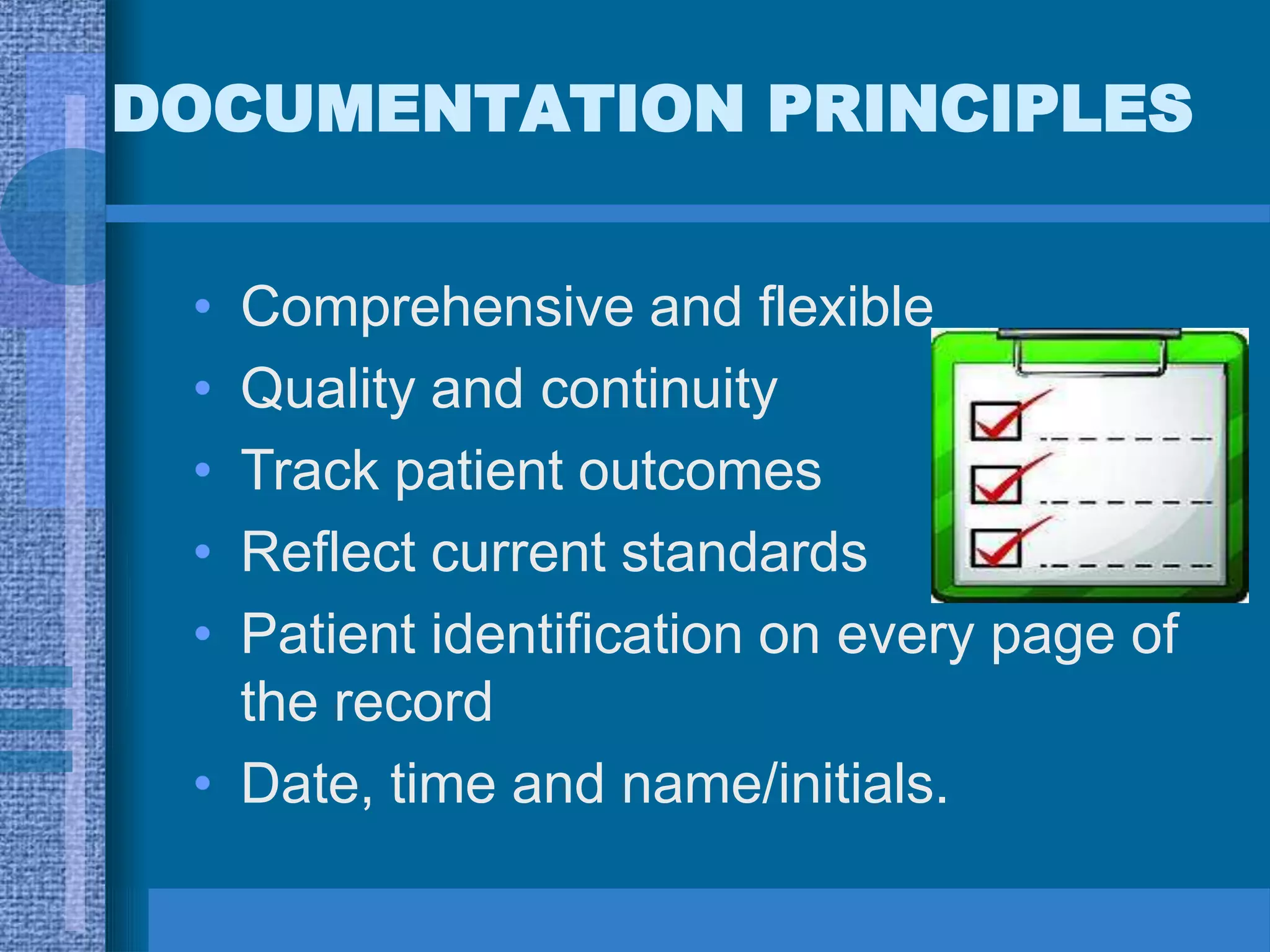 DOCUMENTATION OF NURSING PROCESS | PPT