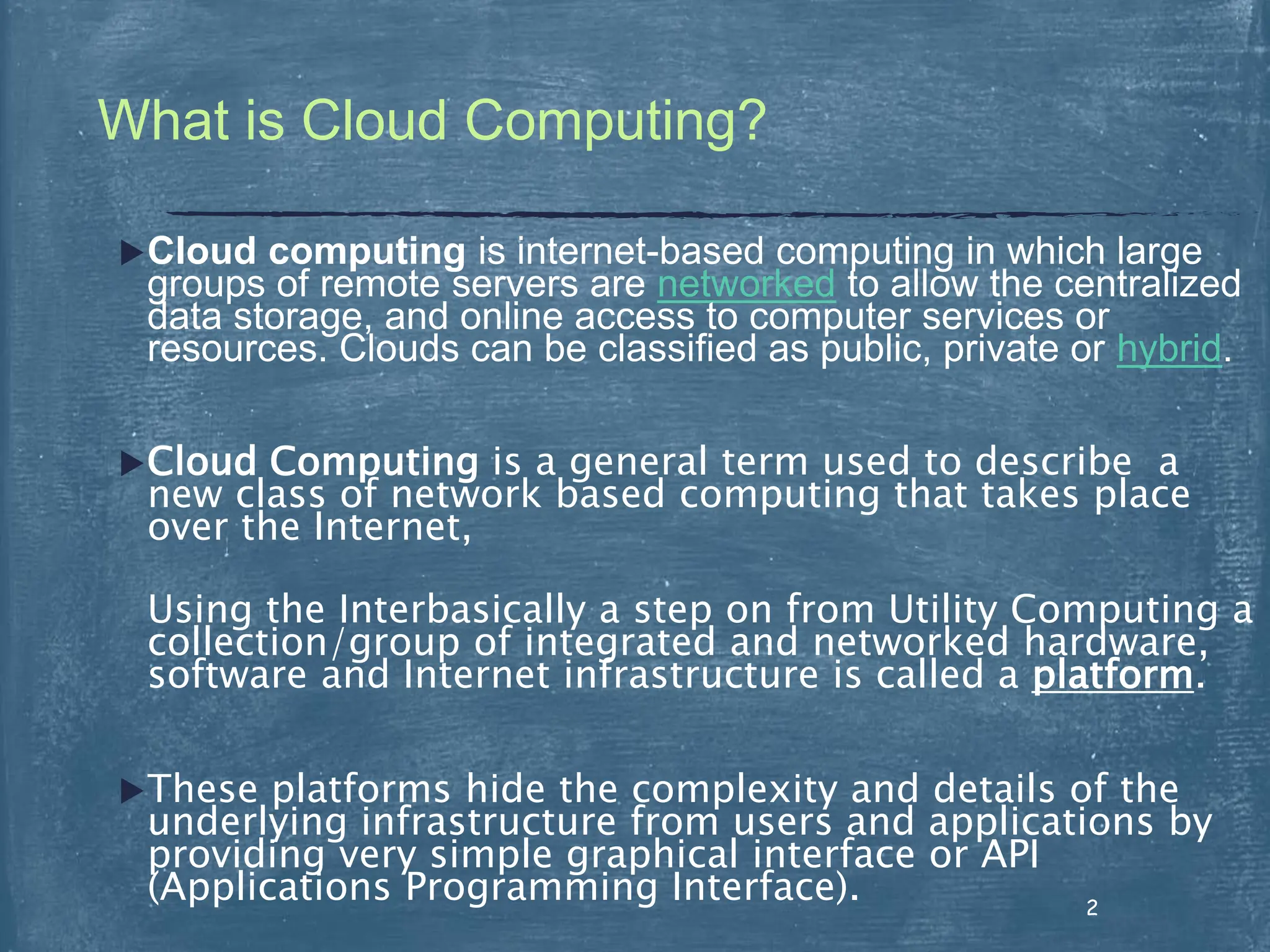 Cloud Computing Ppt Ppt