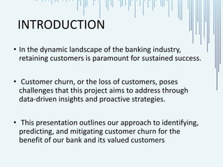 Employee Churn Prediction: Artificial Intelligence Project Presentation | PPTX