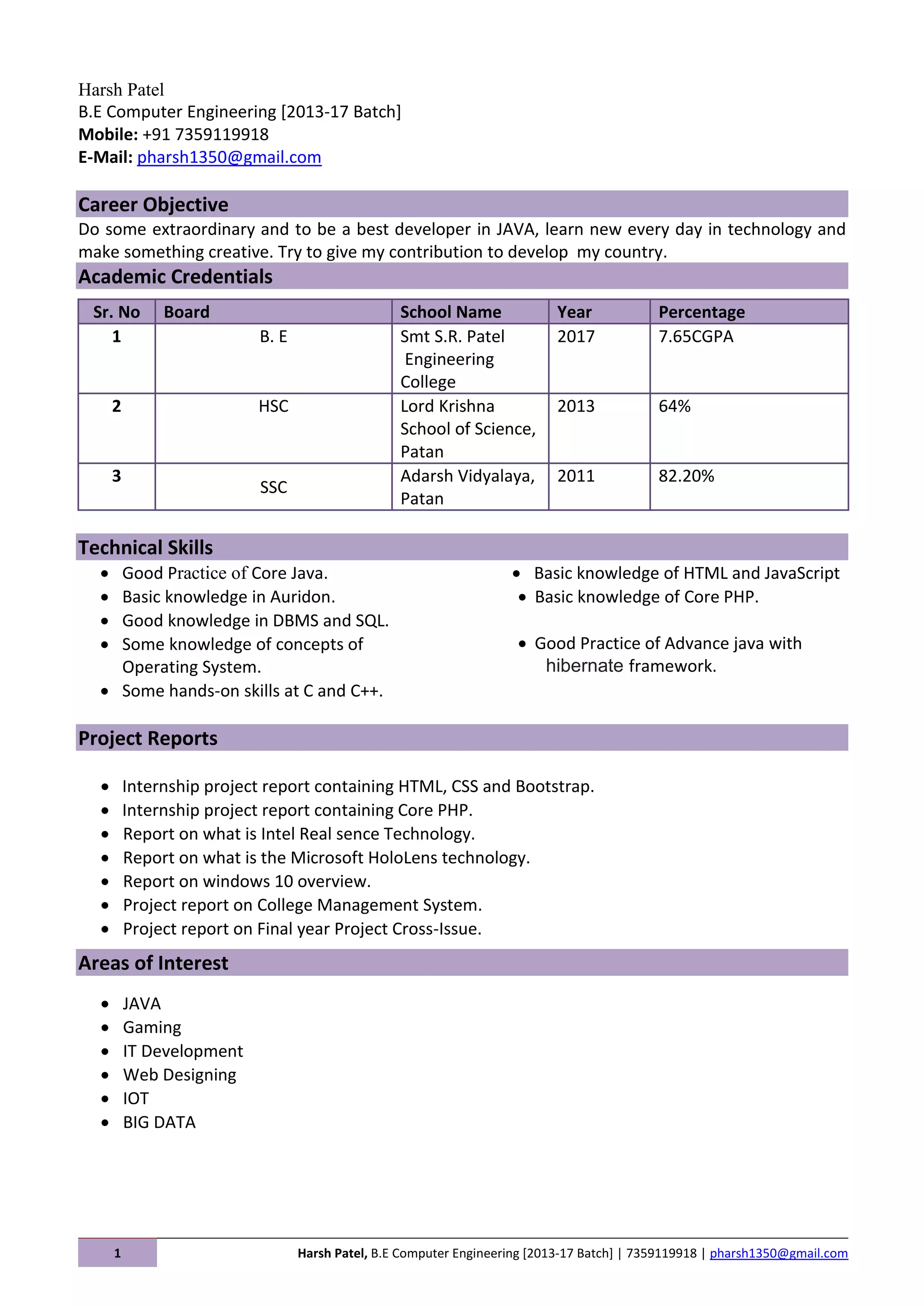 Harsh patel | PDF | Programming Languages | Computing