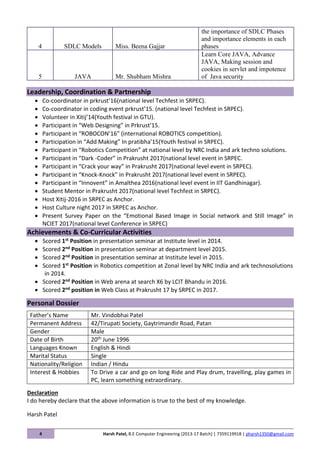 Harsh patel | PDF | Programming Languages | Computing