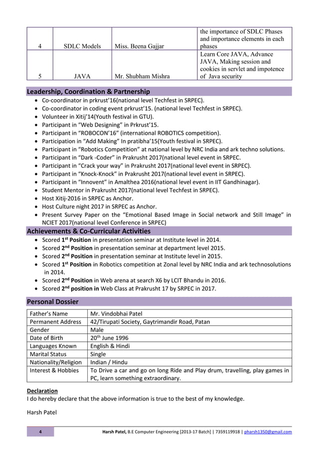 Harsh patel | PDF | Programming Languages | Computing Harsh patel | PDF | Programming Languages | Computing