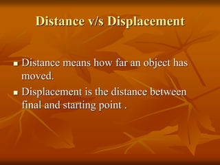 Motion and it's laws | PPT