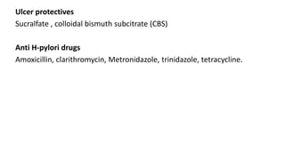 ANTI- ULCER AGENT | PPTX