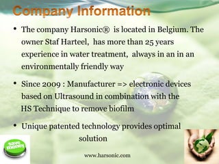 electronic devices based on Ultrasound to remove biofilm | PDF