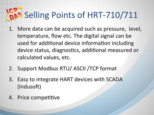 Hart Protocol by ICPDAS | PPT