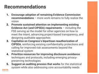 Transparency for the Modern Evidence Ecosystem | PPT