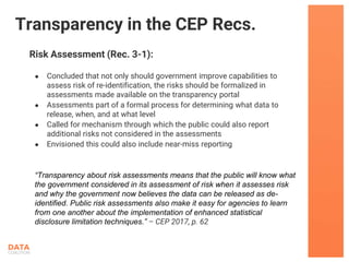 Transparency for the Modern Evidence Ecosystem | PPT