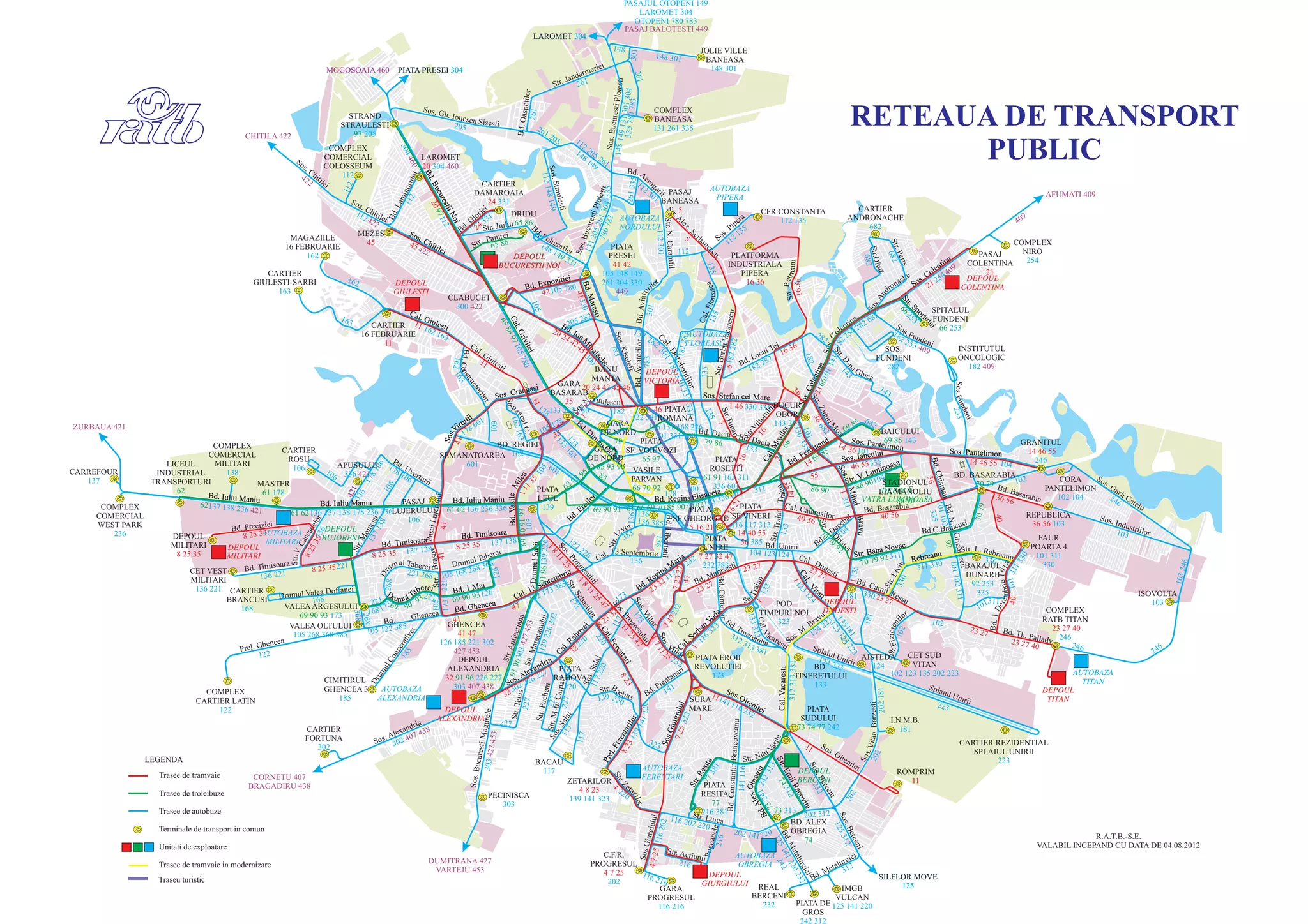 Harta bucuresti | PDF