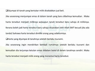Harta galian dan rikaz slide | PDF