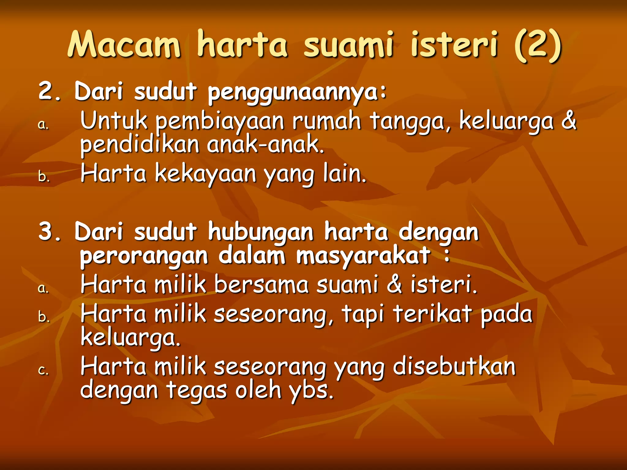 Harta Kekayaan Dalam Perkawinan.ppt