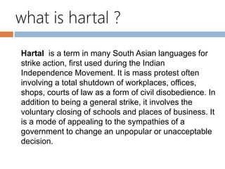 Hartal | PPTX