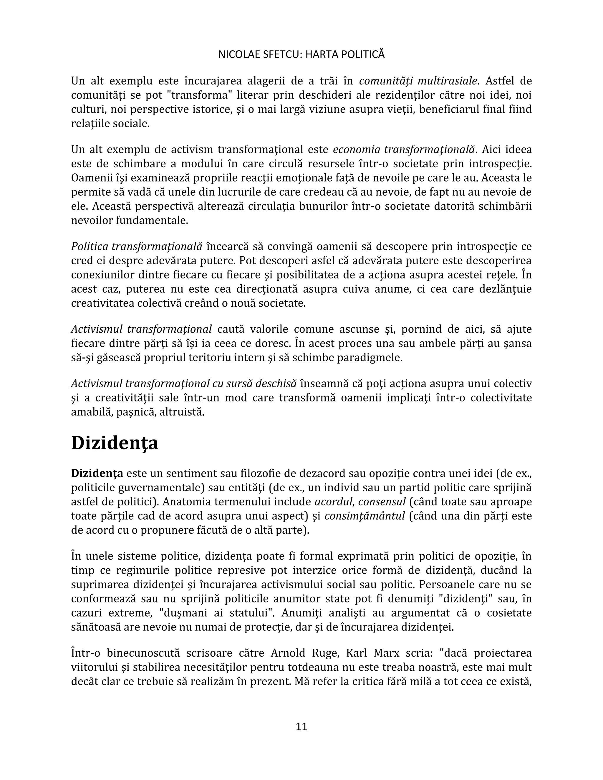 Harta politică - Dicţionar explicativ - Carte gratuită | PDF